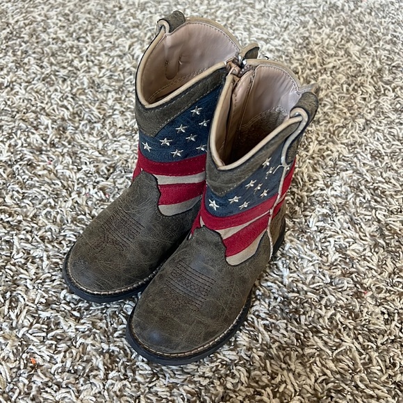 Roper | Shoes | Roper Toddler Western Boots Cowboy Size 6 New Light Up ...